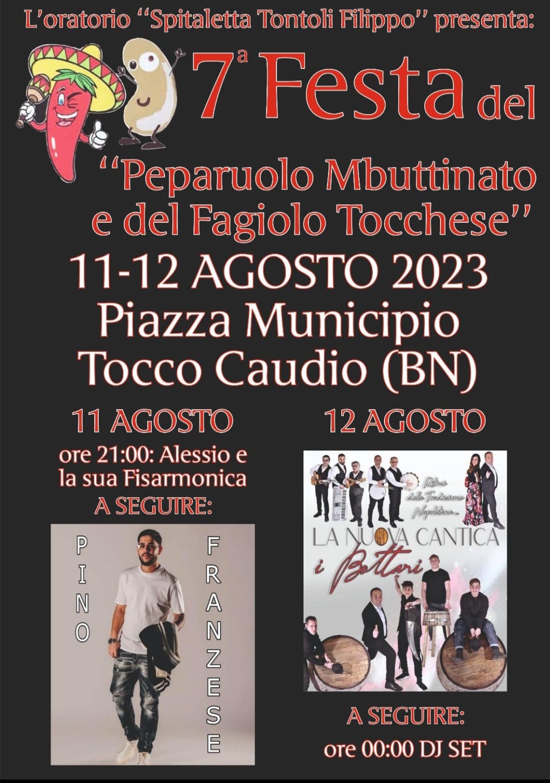 A Tocco Caudio la Festa del peperone ripieno e del fagiolo - ècampania